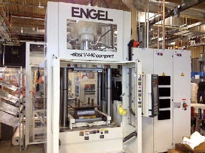 Injection Molding Machines: Engel Vertical ELAST 440 Ton 1500 CCM with ...