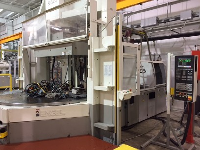Injection Molding Machines: Engel Vertical Rotary 2 Shot 300 Ton 12.7 ...