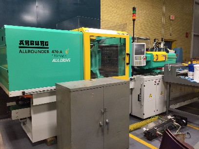 Injection Molding Machines: Arburg 110 Ton 1.9 Oz Electric LSR with ...