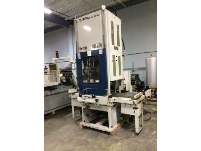 Injection Molding Machines: 2004 Newbury Vertical 150 Ton 4 Oz with ...